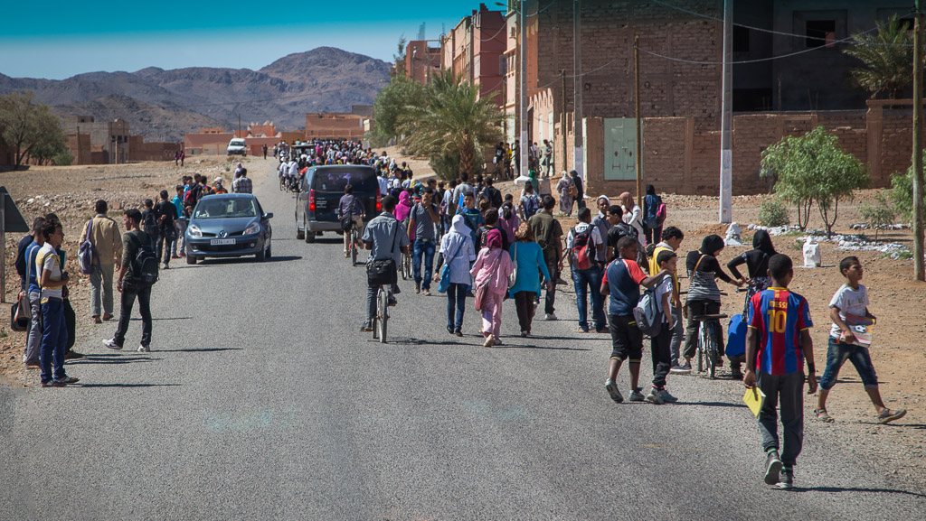 Kids Walking Home From School | Marty Cohen Photography